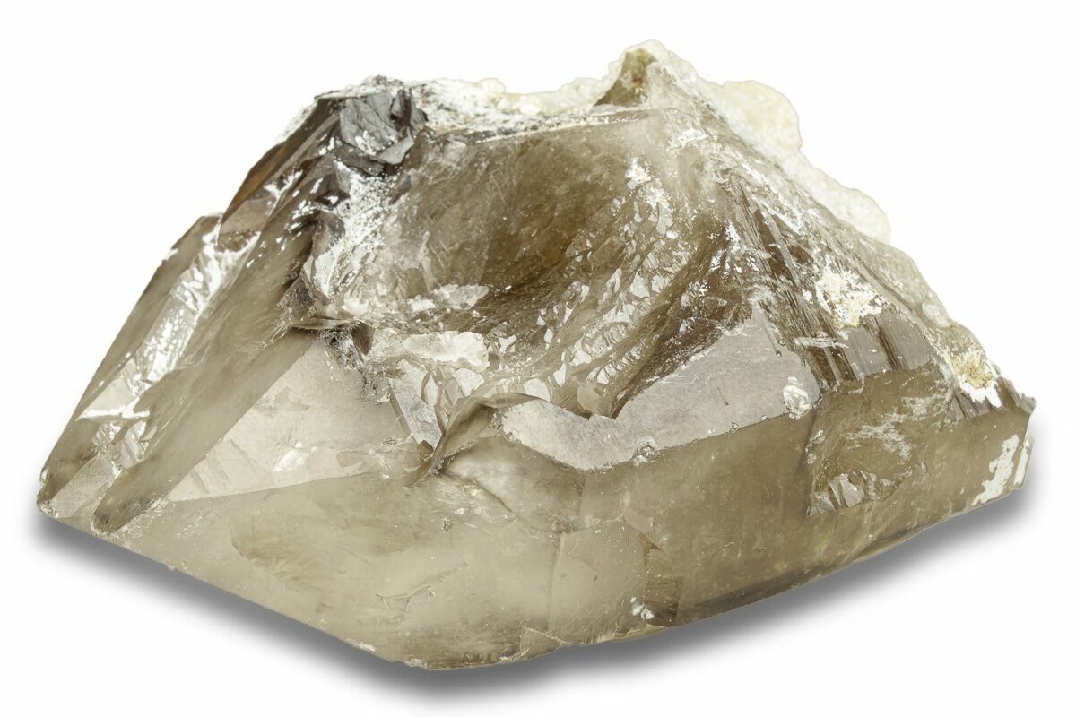 2.8" Lustrous Smoky "Elestial" Quartz Crystal - Brazil (#256431) For ...