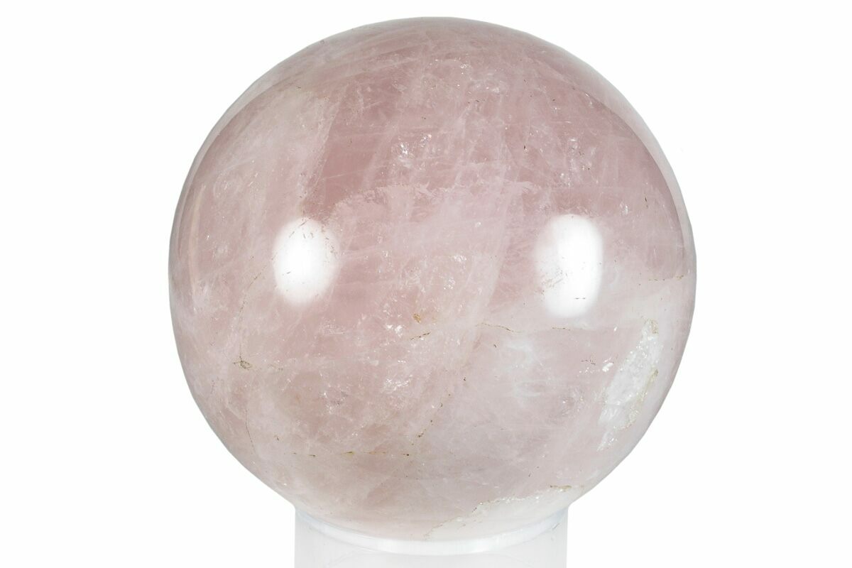 3.25" Polished Rose Quartz Sphere - Madagascar (#260531) For Sale ...