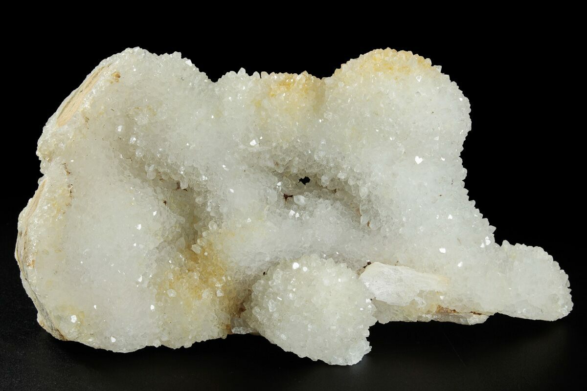 5.7" Sparkling Quartz Chalcedony Stalactite Formation - India (#262052 ...