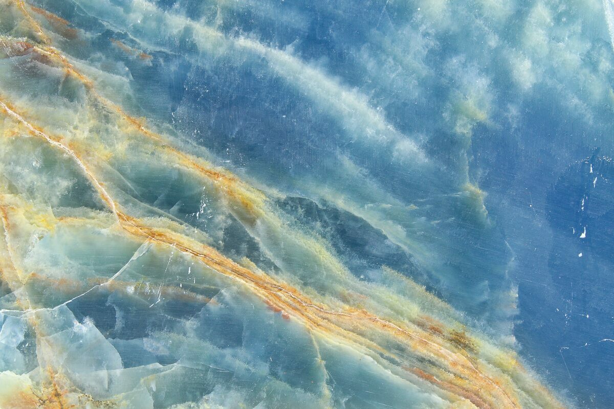 7.05" Polished Blue Calcite Slab - Argentina (#264368) For Sale ...