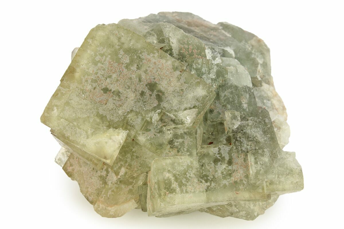 2.3" Fluorescent, Green Cubic Fluorite Crystal Cluster - Morocco ...