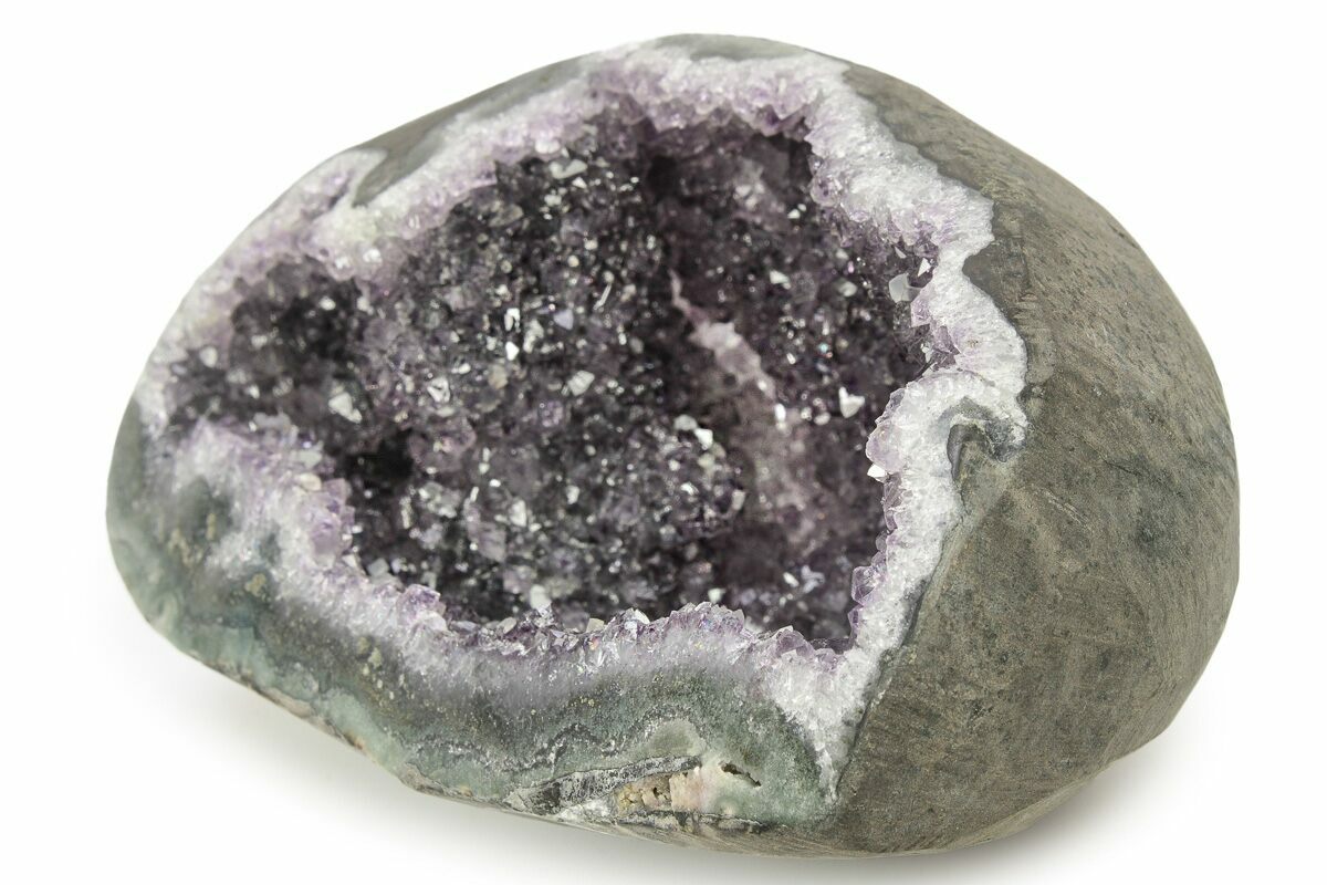 5.4" Sparkly, Purple Amethyst Geode - Uruguay (#275995) For Sale ...