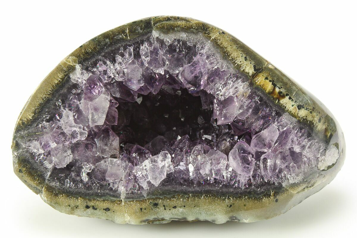 4.1" Sparkly, Purple Amethyst Geode - Uruguay (#275677) For Sale ...