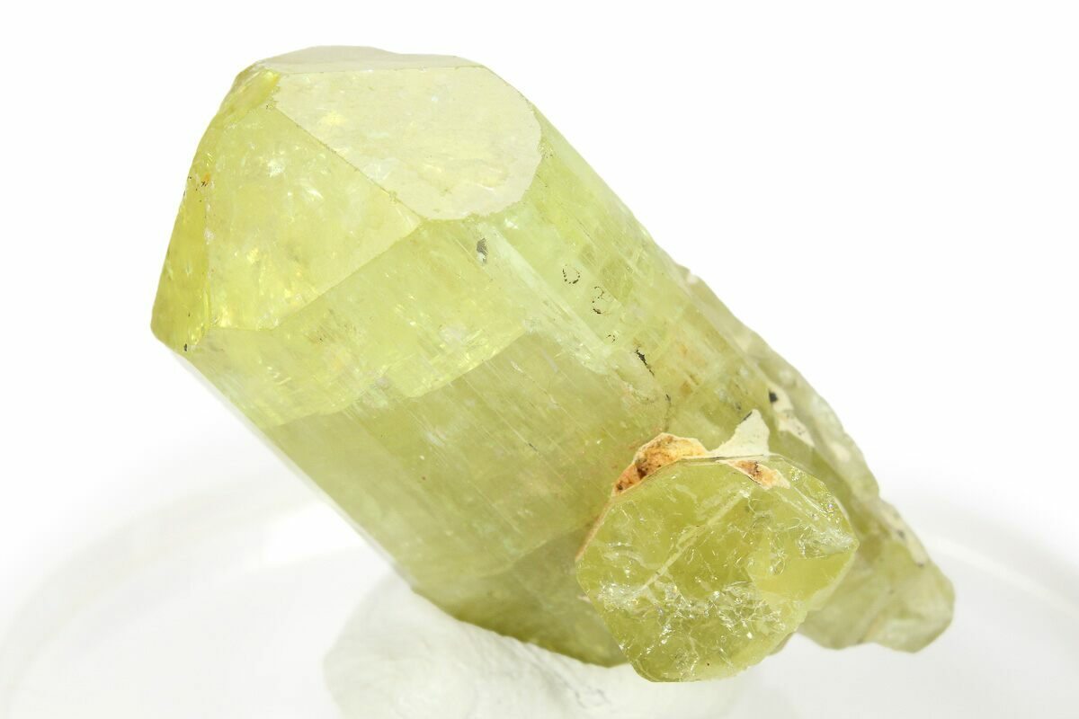 1.1" Gemmy Yellow-Green Apatite Crystal Cluster - Morocco (#276489) For ...