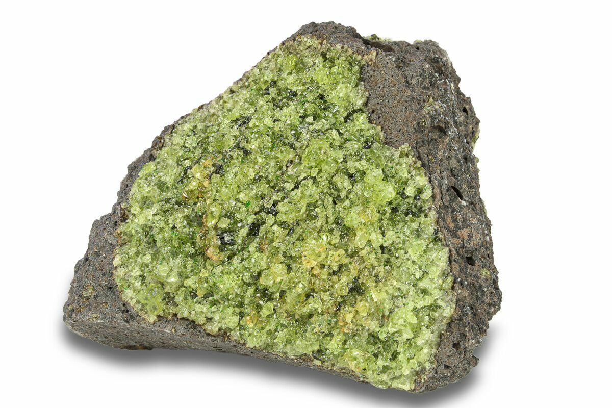 3.3" Peridot in Basalt - Arizona (#279923) For Sale - FossilEra.com