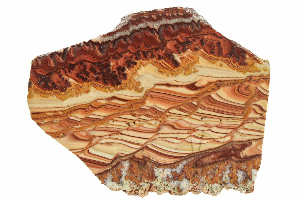 4.3" Polished Slab Of Rolling Hills Dolomite - Mexico (#280054) For ...