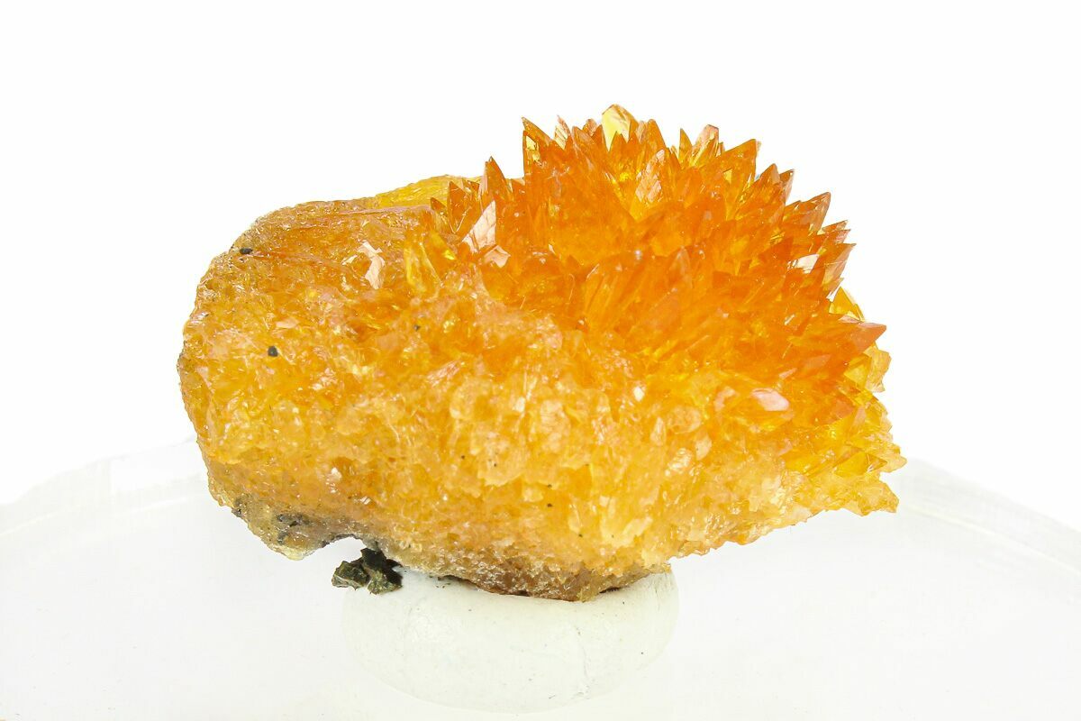 .95" Intense Orange Calcite Crystal Cluster - Poland (#282243) For Sale ...