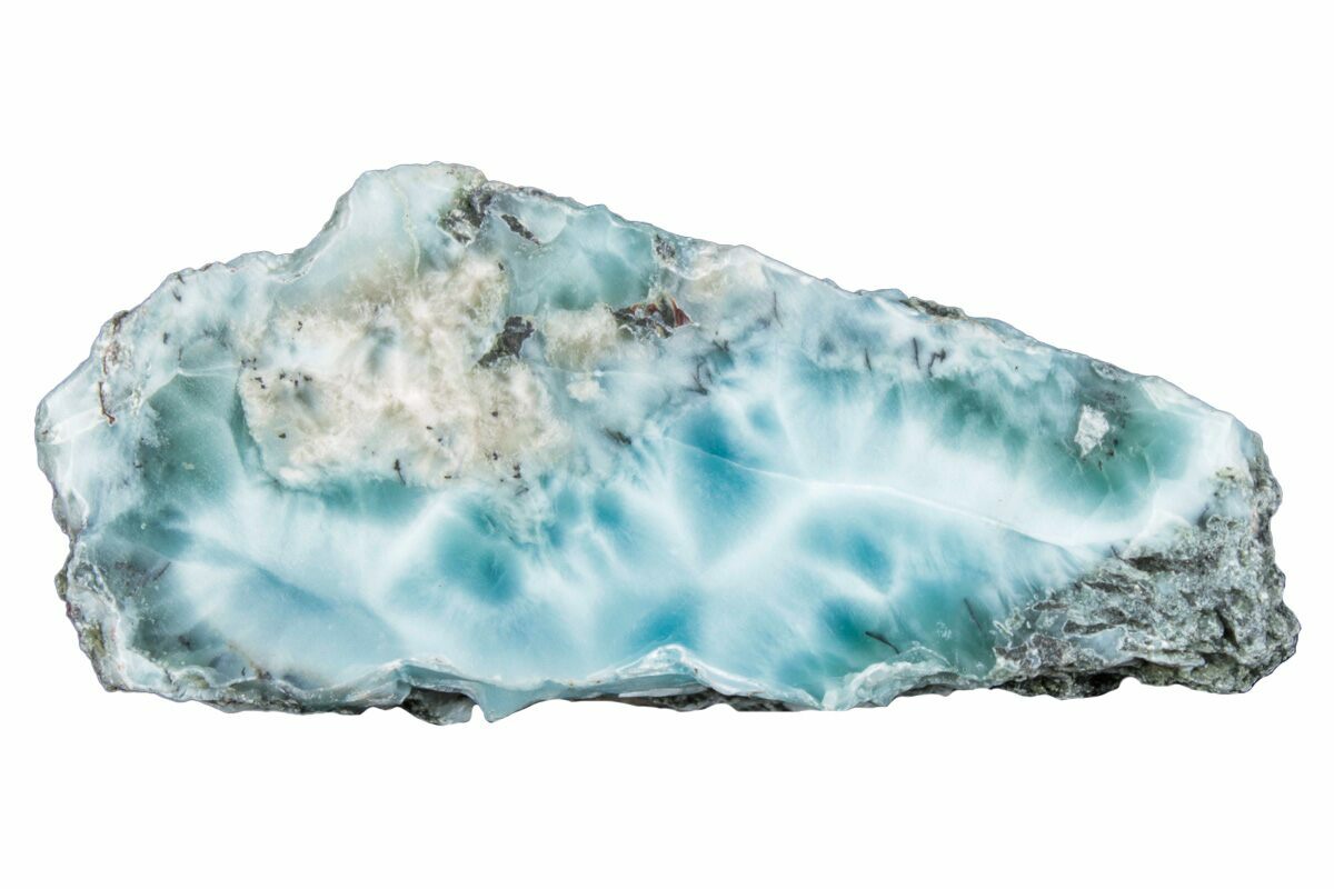 1.7" Polished Section of Larimar - Dominican Republic (#282515) For ...