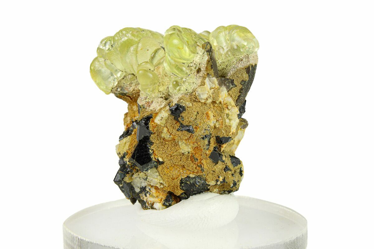 1" Extremely Fluorescent Botryoidal Hyalite Opal - Nambia (#283792) For ...