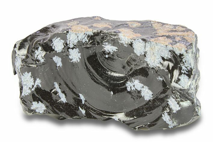 3.9" Snowflake Obsidian Section - Utah (#285940) For Sale - FossilEra.com