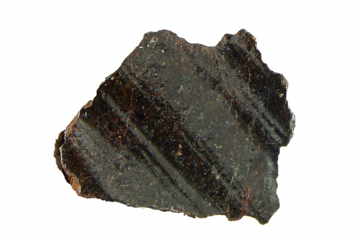 .36" Polished Rafsa 005 Angrite Meteorite Slice (0.29 g) - Algeria ...