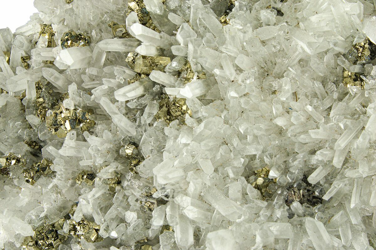 4.1" Quartz Crystals with Cubic Pyrite - Peru (#291891) For Sale ...