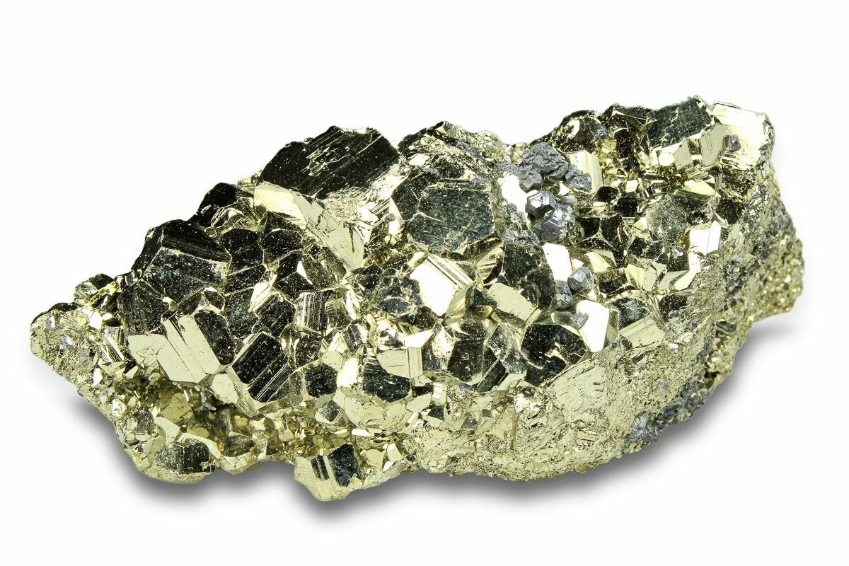3.5" Gleaming Pyrite Crystal Cluster - Peru (#291923) For Sale ...