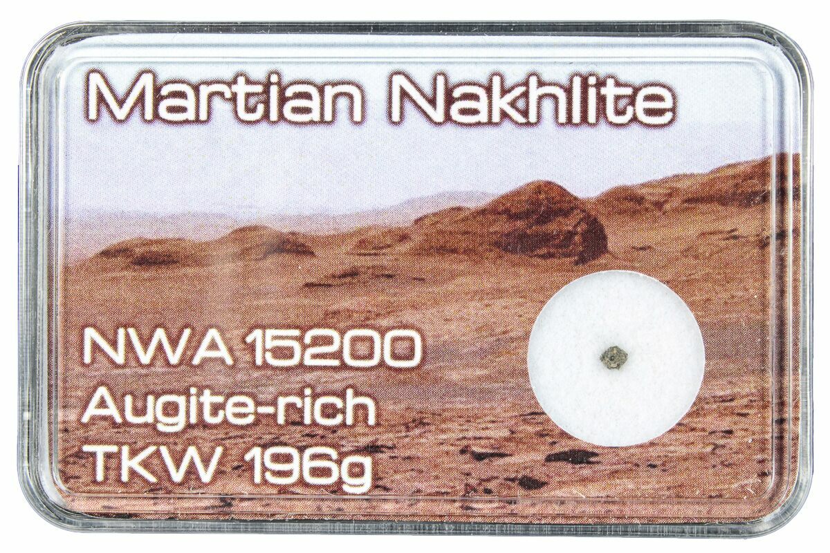 .07" Martian Nakhlite Meteorite Fragment - NWA 15200 (#292162) For Sale ...