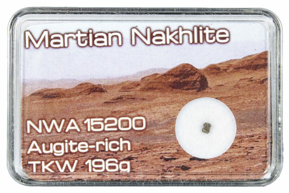 .08" Martian Nakhlite Meteorite Fragment - NWA 15200 (#292173) For Sale ...