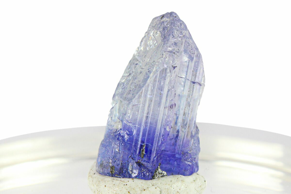 .35" Brilliant Blue-Violet Tanzanite Crystal -Merelani Hills, Tanzania ...