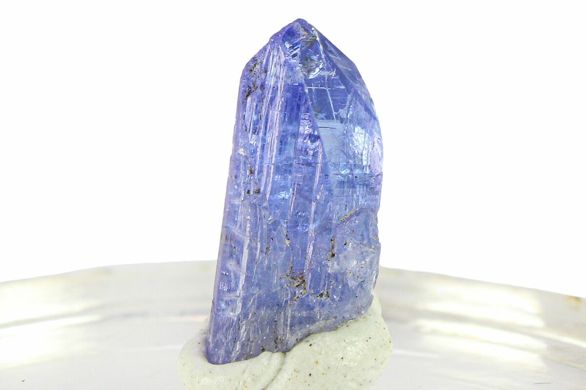 .38" Brilliant Blue-Violet Tanzanite Crystal -Merelani Hills, Tanzania ...