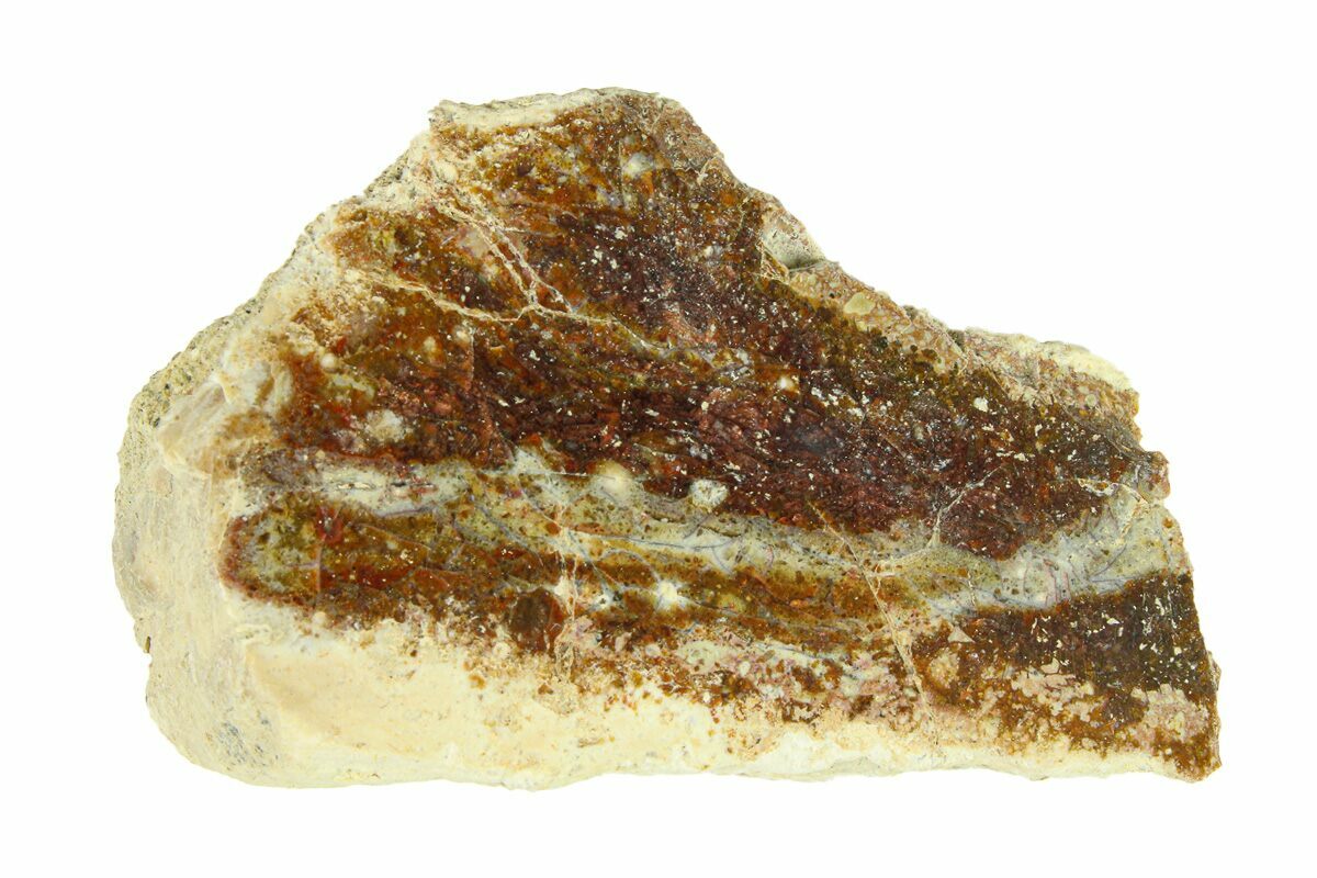 3.0" Polished Colorful Agate with Native Copper - Java, Indonesia ...