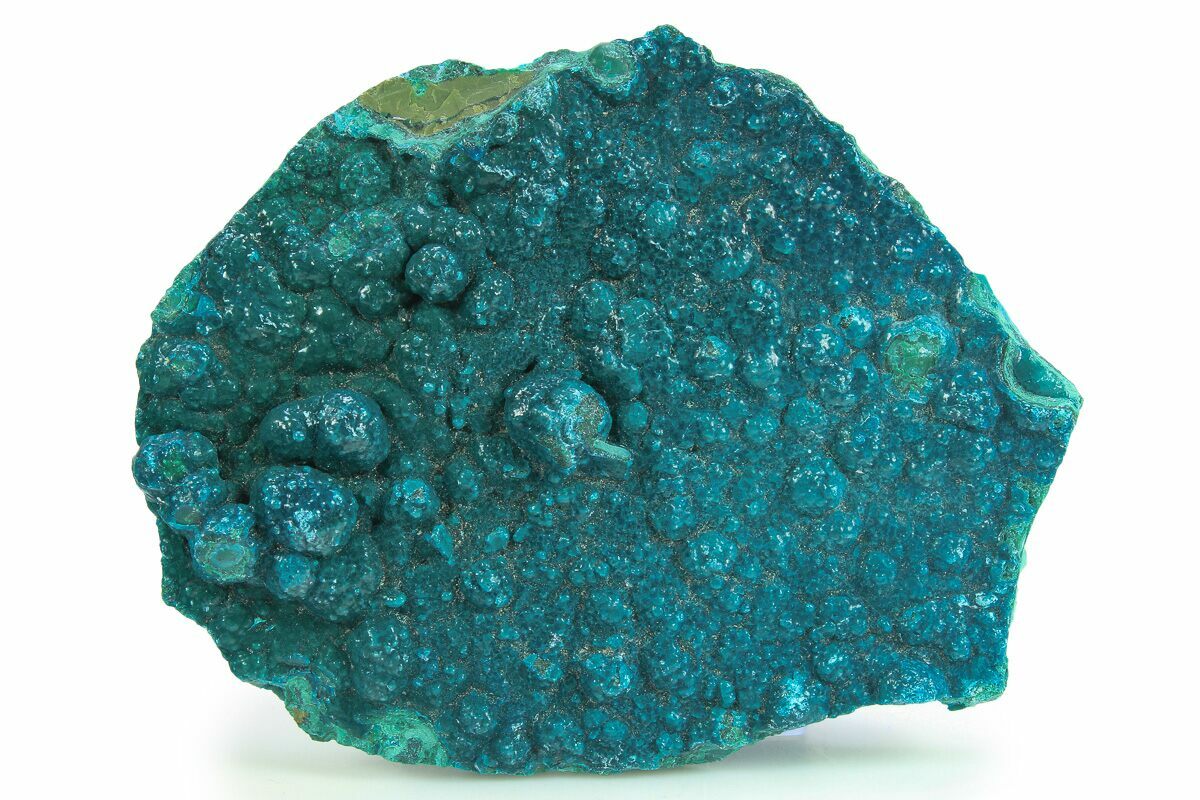 3.4" Brilliant Teal Botryoidal Chrysocolla and Malachite - Chile ...