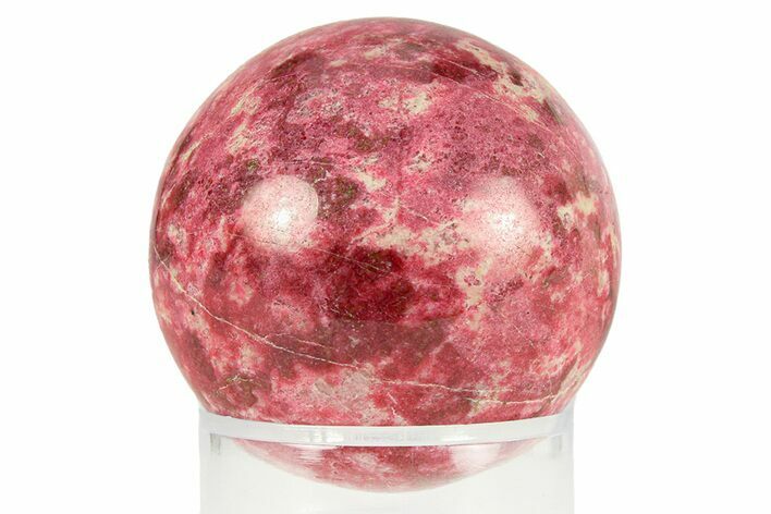 1.5" Polished Thulite Sphere - Trondheim, Norway (#301504) For Sale ...