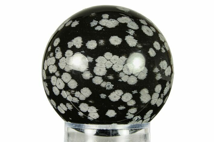 2" Polished Snowflake Obsidian Sphere - Utah (#301596) For Sale ...