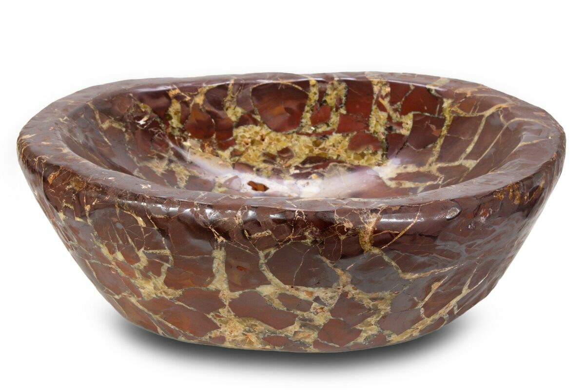 10.1" Polished Red Septarian Bowl - Madagascar (#302630) For Sale ...