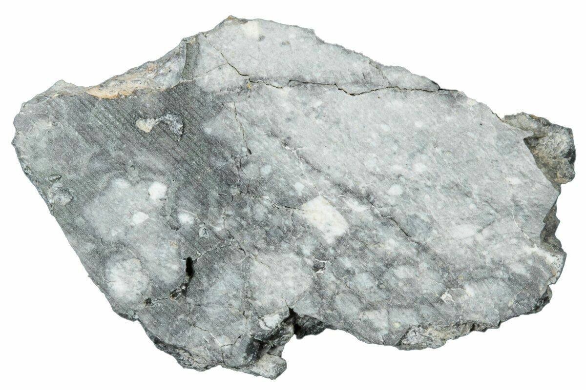 .97" Gadamis 004 "Apollo" Lunar Meteorite (2.04 g) Slice (#304330) For ...