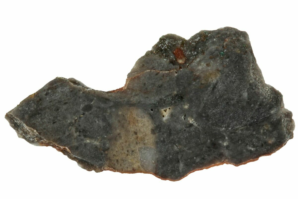 .6" NWA 15482 Lunar Meteorite (.22 g) Slice (#307554) For Sale ...