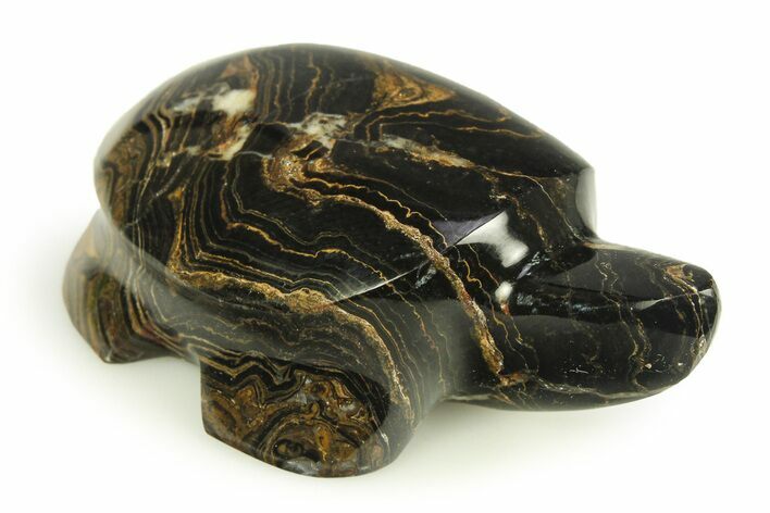 2" Polished Carved Stromatolite (Greysonia) Turtle - Bolivia (#308317 ...