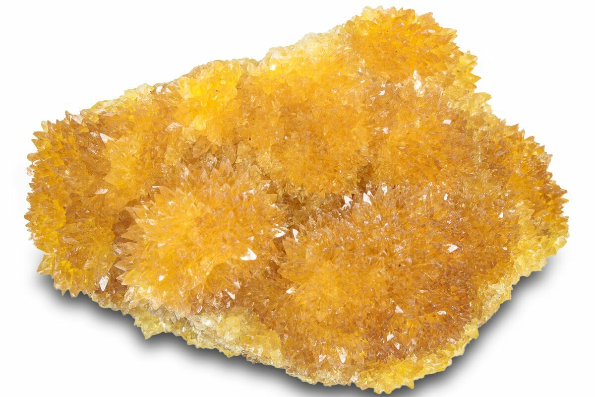2" Intense Orange Calcite Crystal Cluster - Poland (#311469) For Sale ...