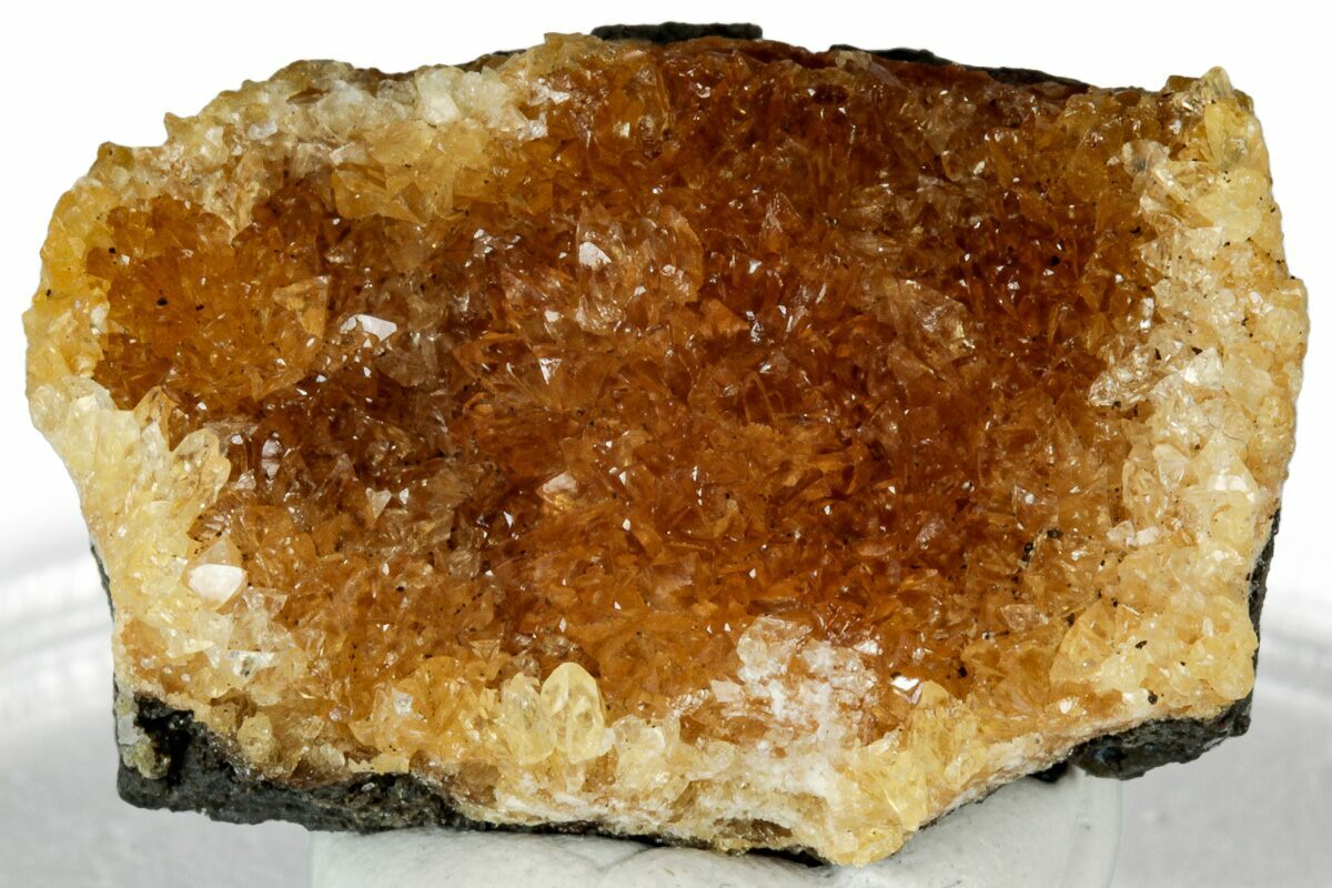 1" Intense Orange Calcite Crystal Cluster - Poland (#311592) For Sale ...