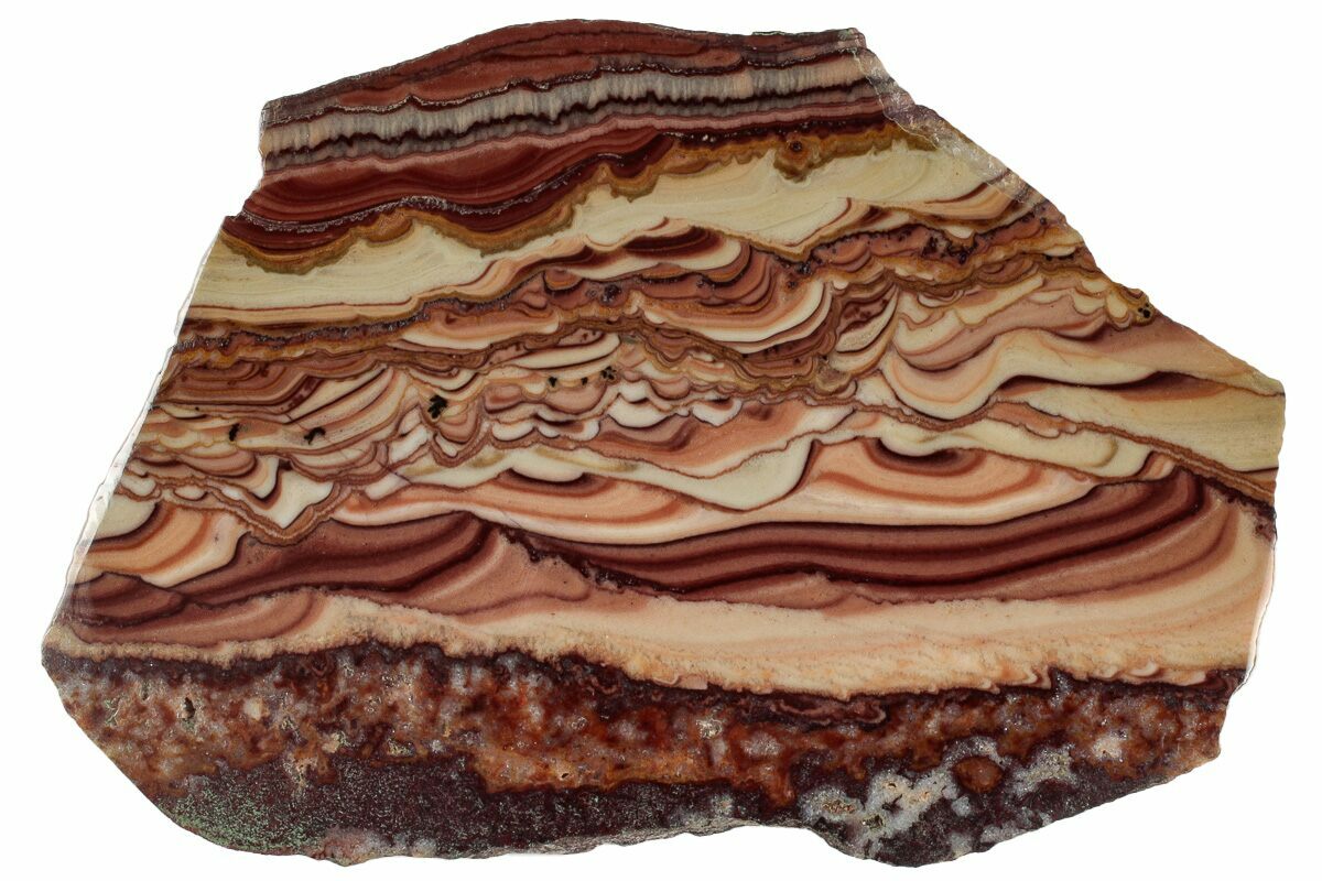 4.6" Polished Slab Of Rolling Hills Dolomite - Mexico (#316676) For ...