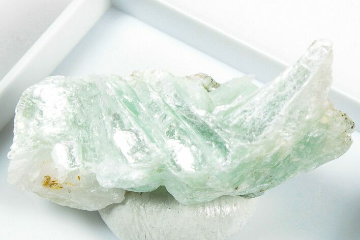 1.2" Sea Foam Green Pyrophyllite Crystal Aggregation - Switzerland ...