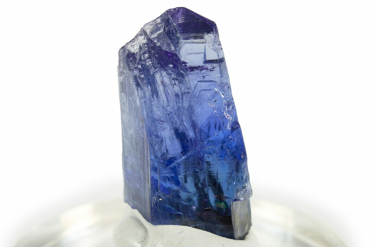 .62" Brilliant Blue-Violet Tanzanite Crystal -Merelani Hills, Tanzania ...