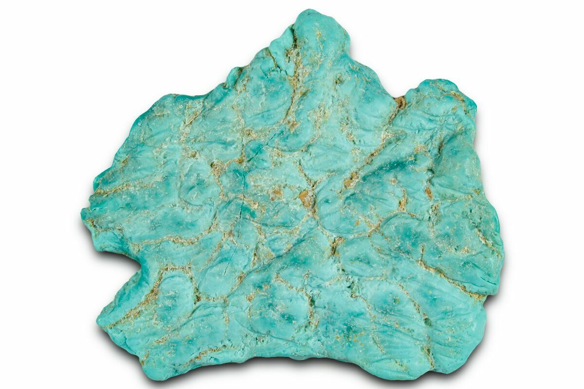 1.91" Teal Blue Chilean Turquoise Nugget (15 grams) (#325522) For Sale ...