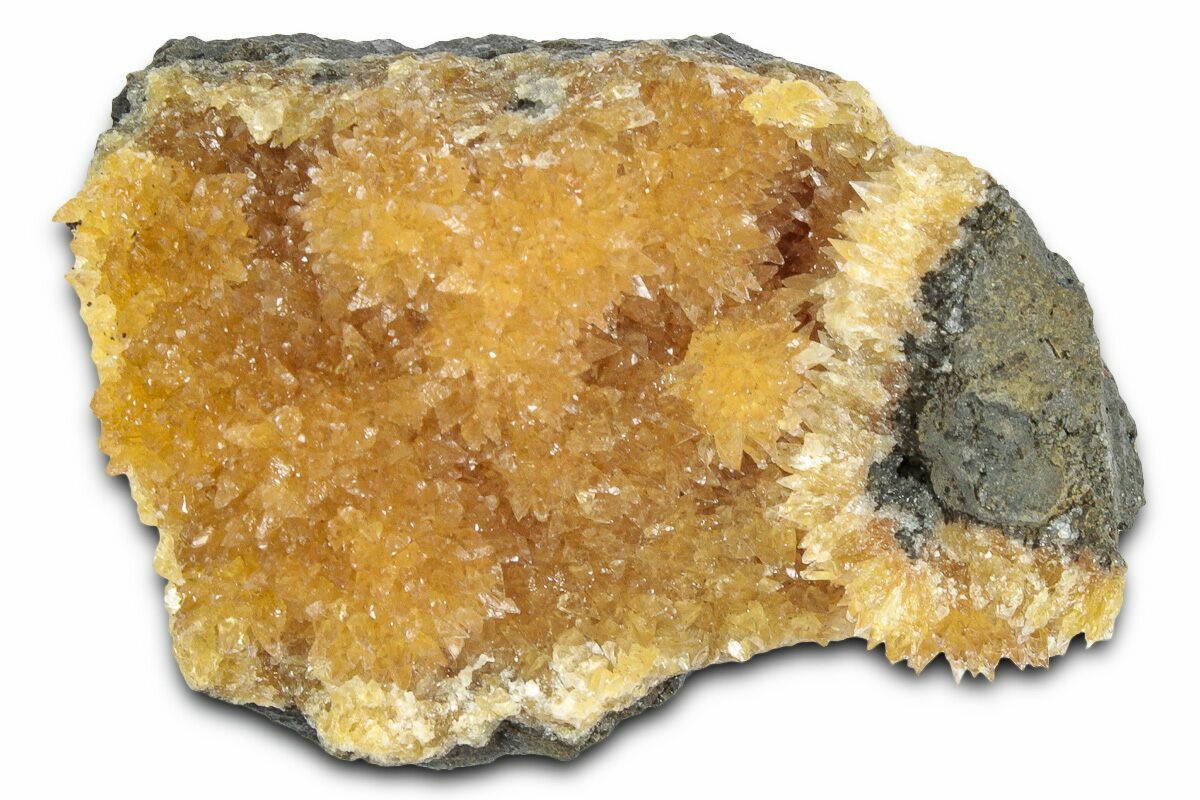 1.2" Intense Orange Calcite Crystal Cluster - Poland (#332034) For Sale ...