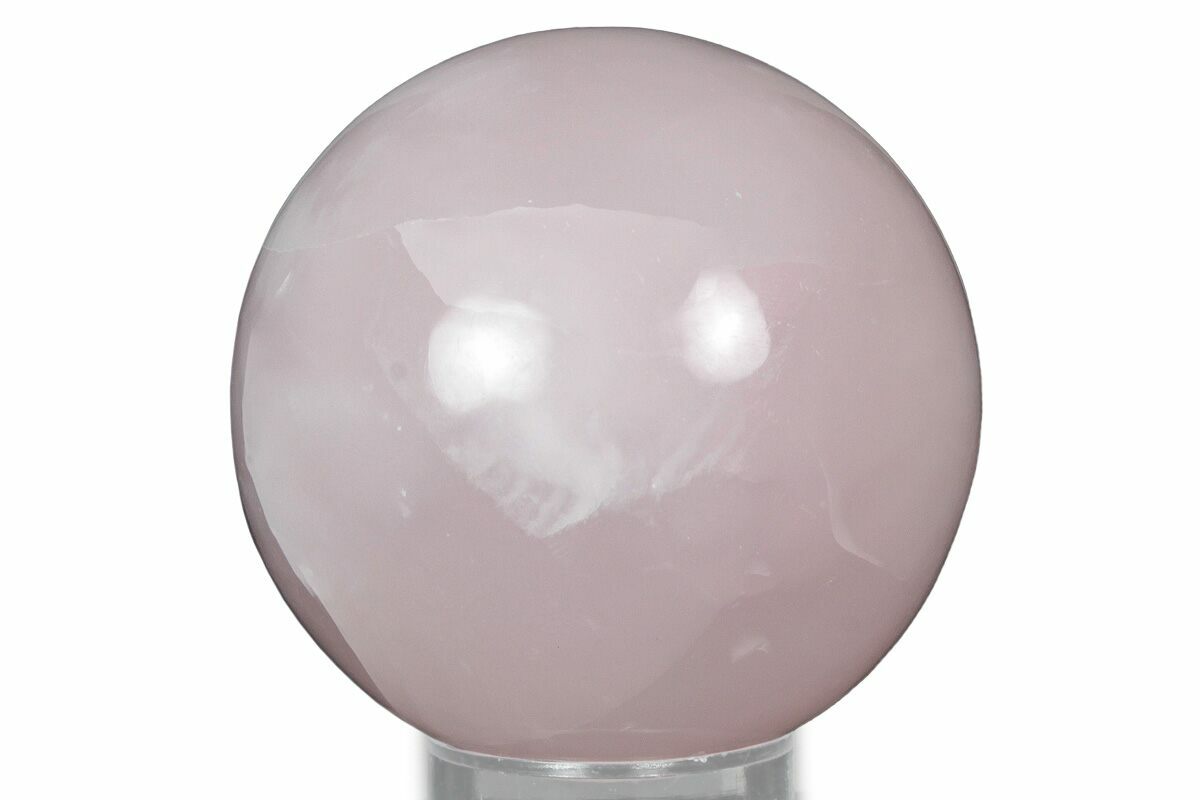2.5" Polished Pink Manganoan (Mangano) Calcite Sphere - Fluorescent ...