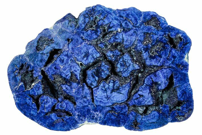 2" Vivid Blue, Cut/Polished Azurite Nodule - Siberia (#335242) For Sale ...