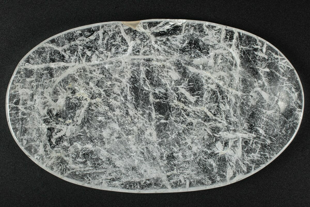6.7" Polished Clear Quartz Dish - Madagascar (#337540) For Sale ...
