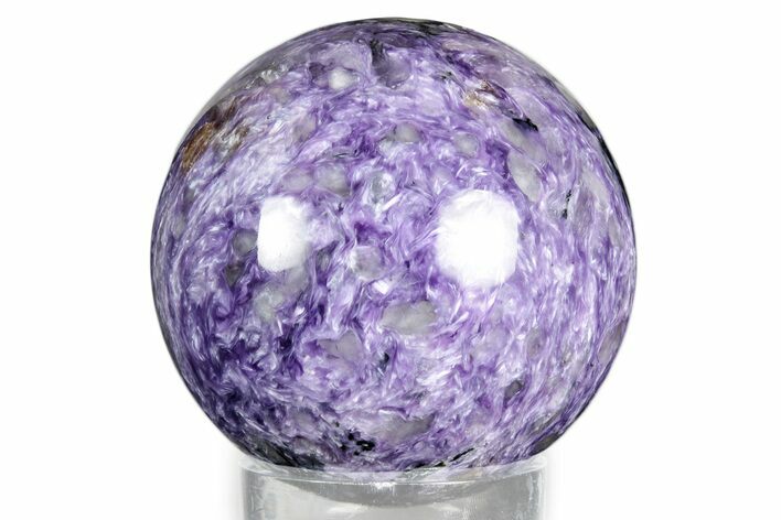 1.95" Polished Purple Charoite Sphere - Siberia (#337973) For Sale ...