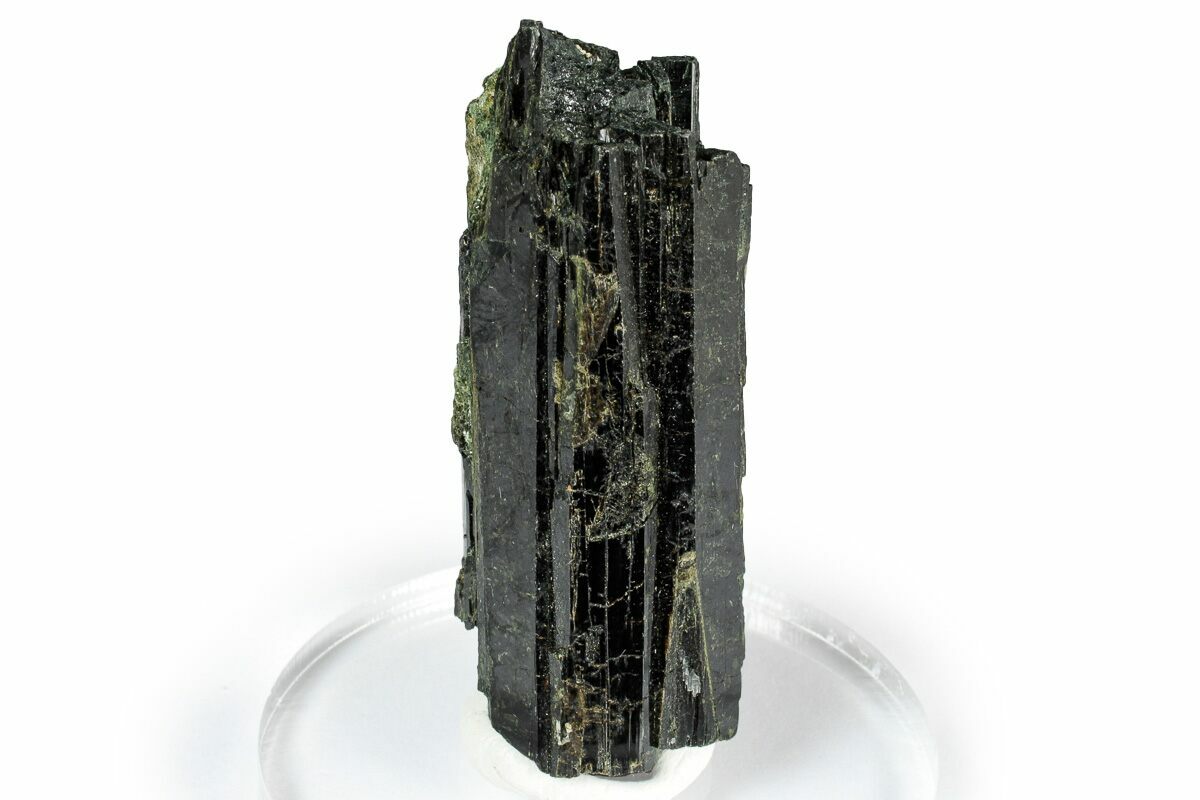 2.1" Lustrous Black-Green Aegirine Crystal - Malawi (#348743) For Sale ...