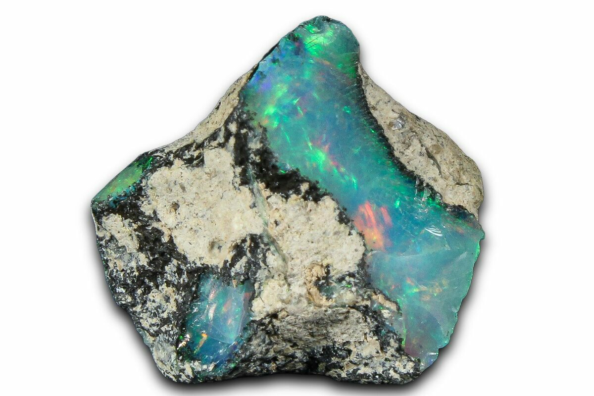 .67" Brilliant Precious Ethiopian Fire Opal (1.8 grams) (#367349) For ...